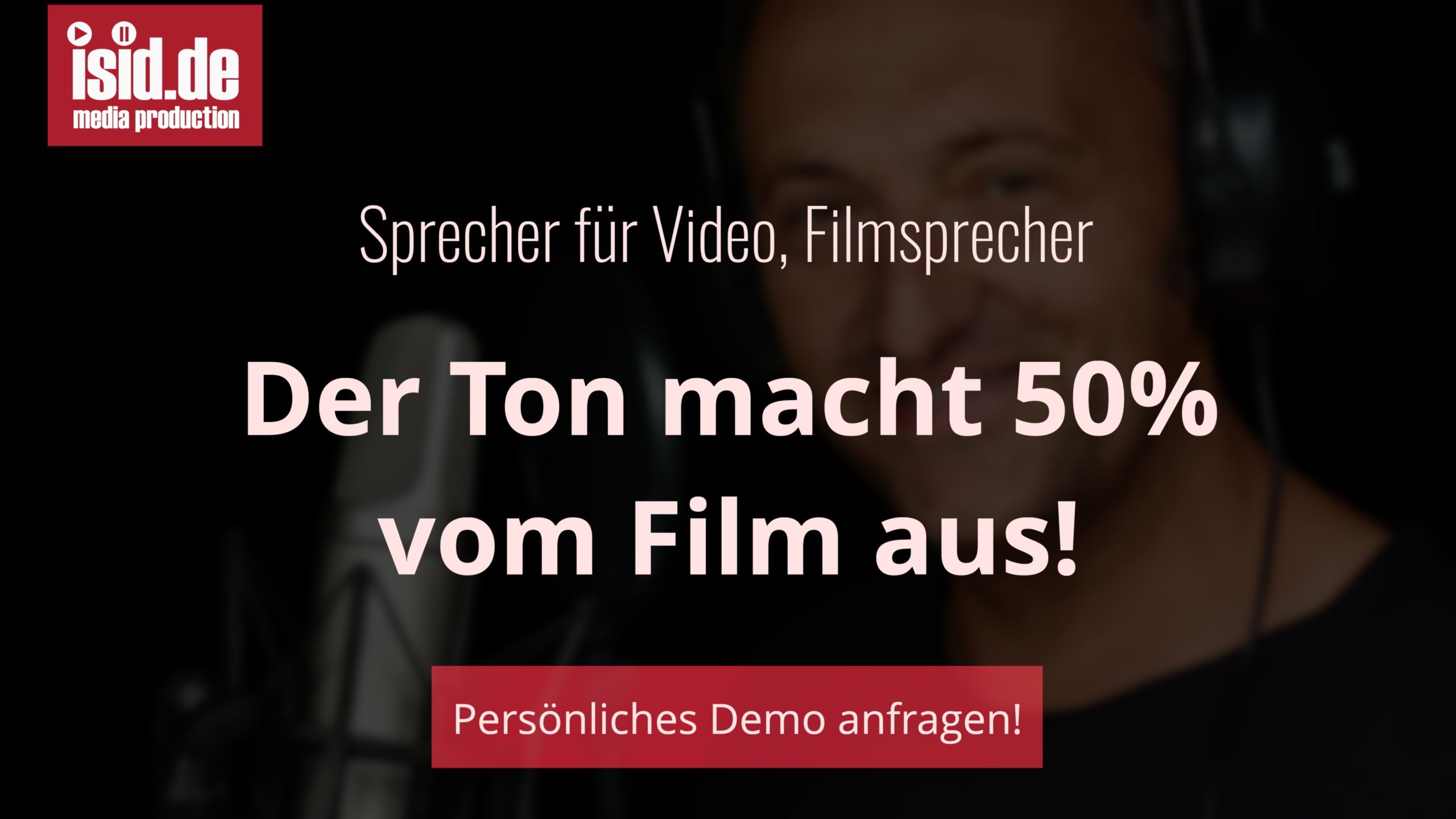Der Ton macht 50% vom Film aus! - Matthias Ernst Holzmann, isid.de ...
